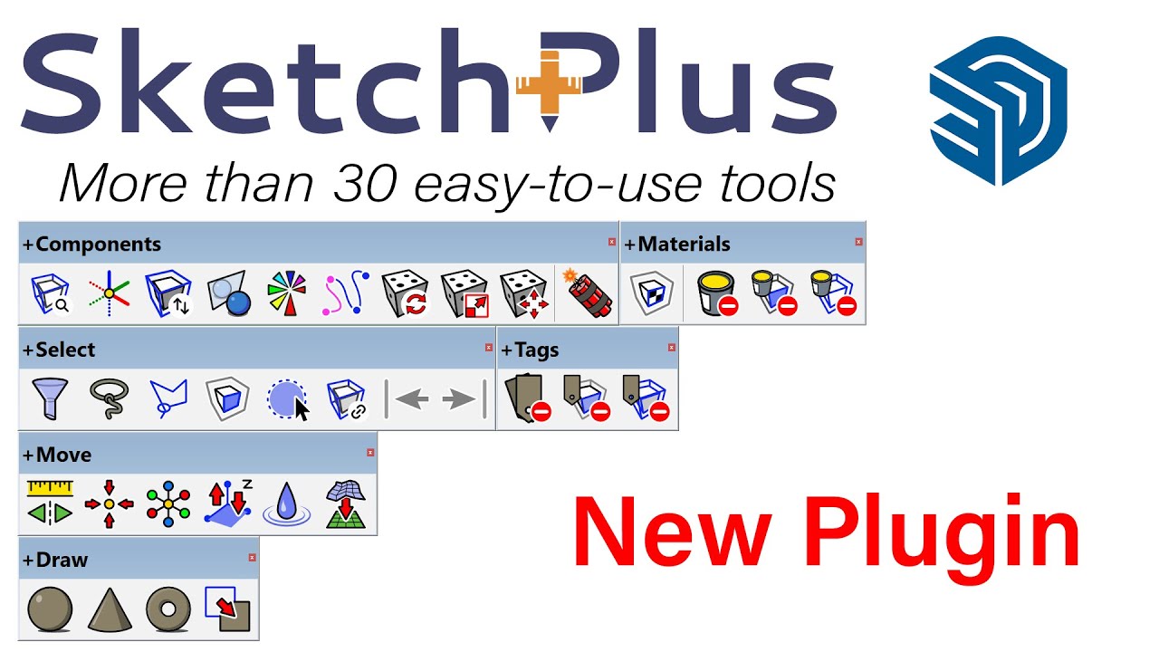 New Sketchplus Plugin For Sketchup Youtube