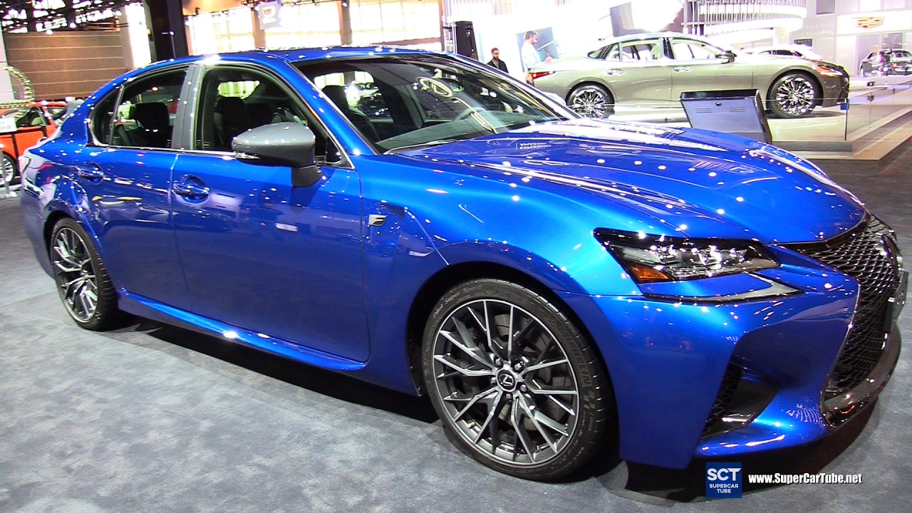 2017 Lexus GS F - Exterior and Interior Walkaround - 2017 Chicago Auto ...