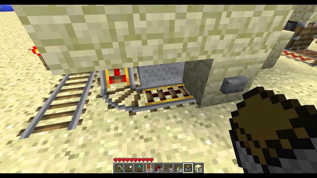 Minecraft - Minecart Vending Machines (Tutorial) - YouTube