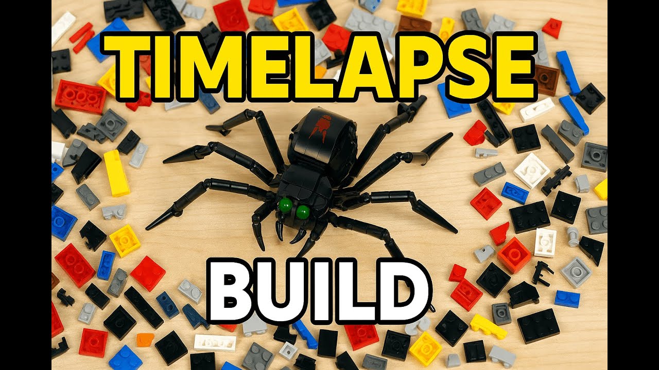 🕷️ **Brick by Brick: Witness the Rise of the LEGO Spider!** 🧱⚙️ - YouTube