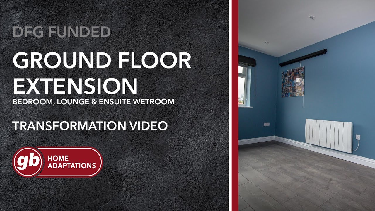 Ground Floor Extension & Wetroom | GB Home Adaptations [DFG Funded ...