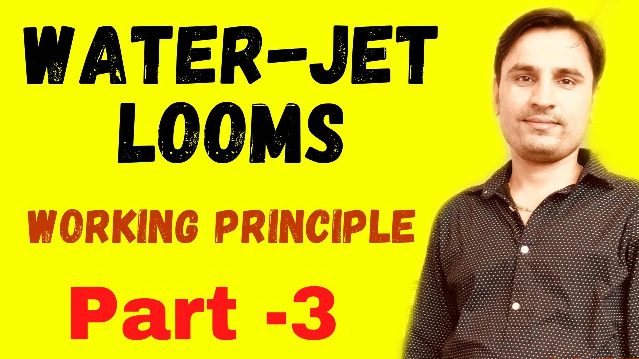 Water jet Loom weaving machine | Advantages |Shuttle less Weaving ...