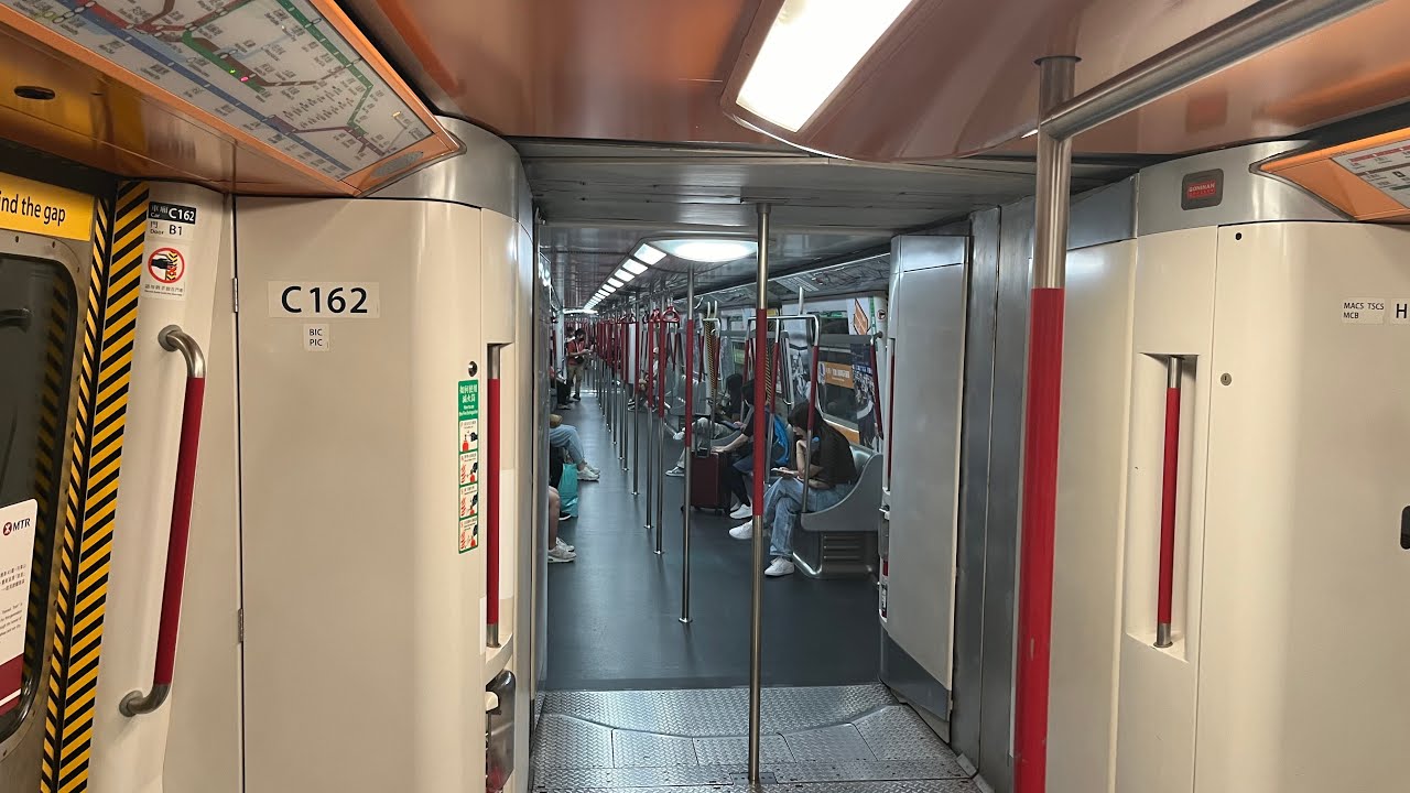 {白頭重現} 港鐵觀塘綫 M-train 異綫車 (A161/A162) 行走觀塘綫狀況 (上半部份) - YouTube