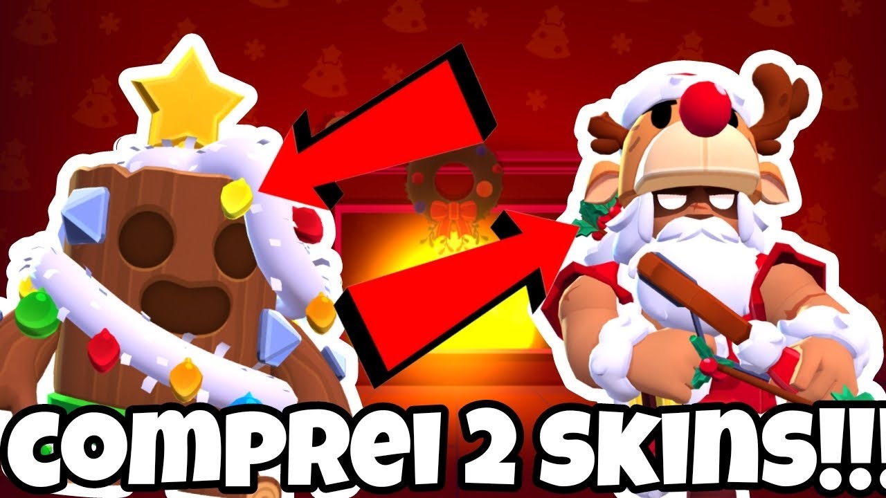 COMPREI AS MINHAS PRIMEIRAS SKIN DE NATAL DA MINHA CONTA!!! - YouTube