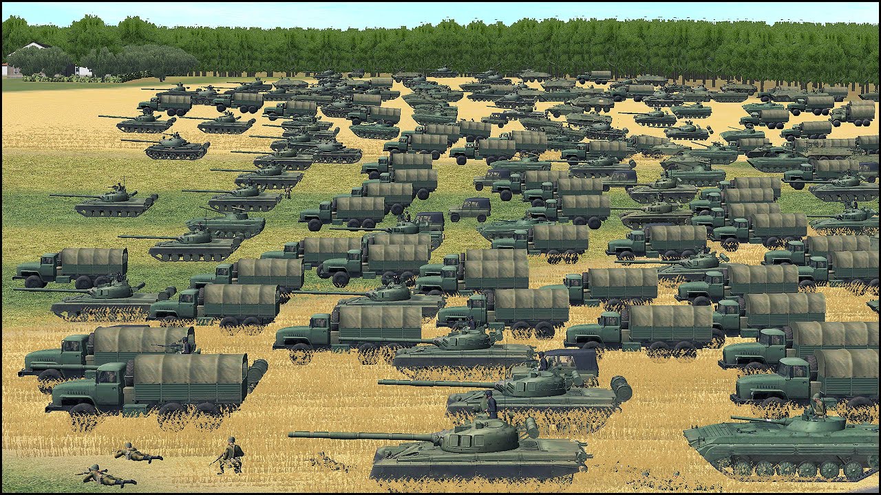 EUROPE INVASION SIMULATION - AMERICAN FULDA GAP DEFENSE - YouTube