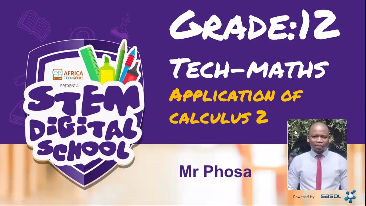 Grade 12 - Technical Mathematics | Differential Calculus & Integration ...