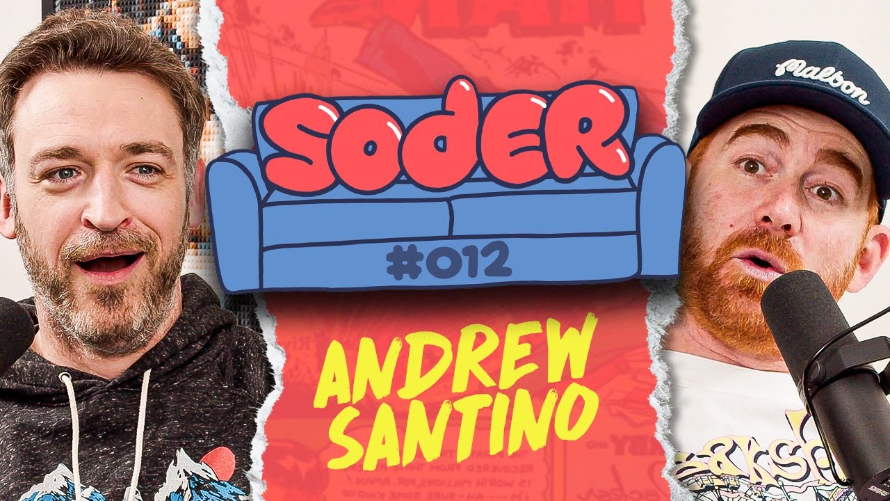Cigarette Relapse with Andrew Santino | Soder Podcast | EP 12 - YouTube