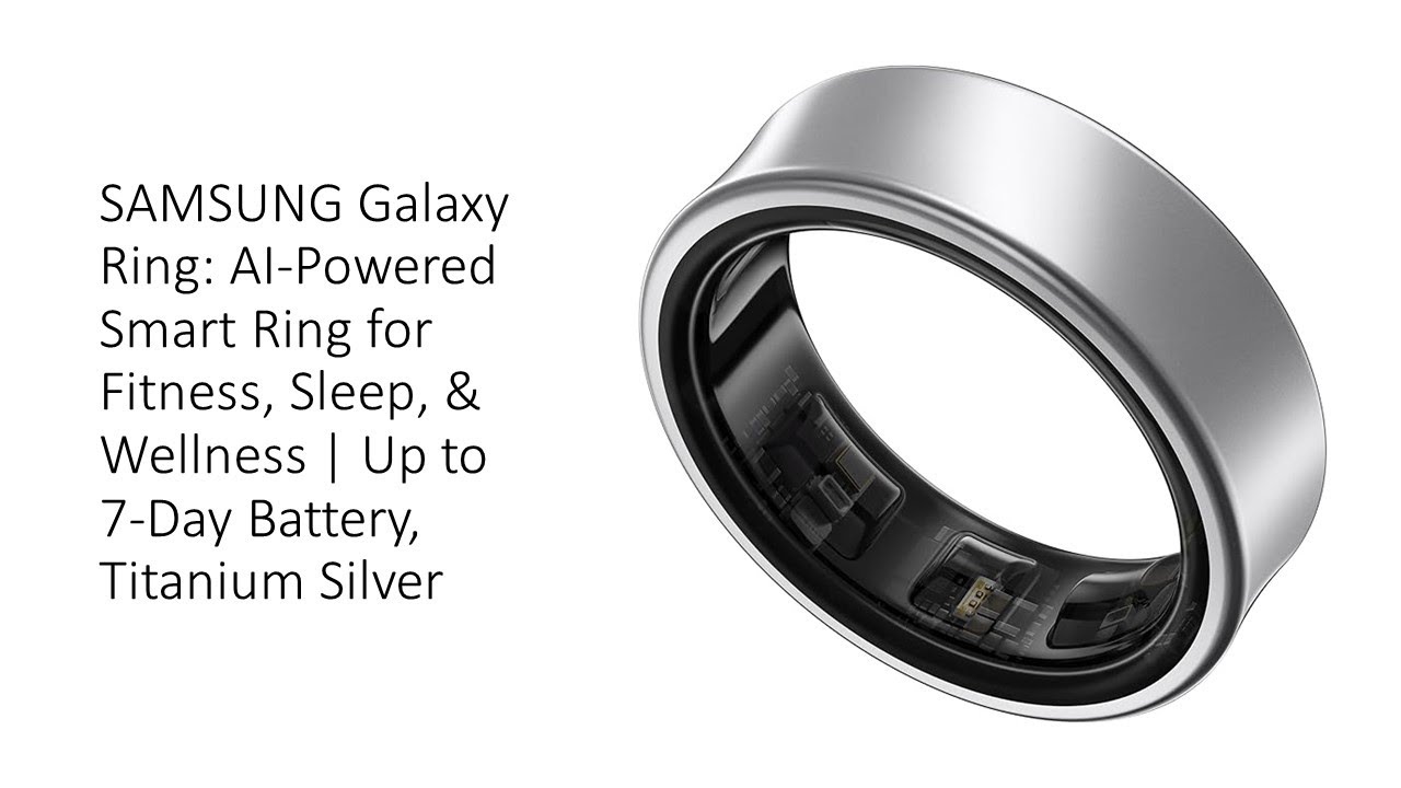 SAMSUNG Galaxy Ring: AI-Powered Smart Ring for Fitness, Sleep ...