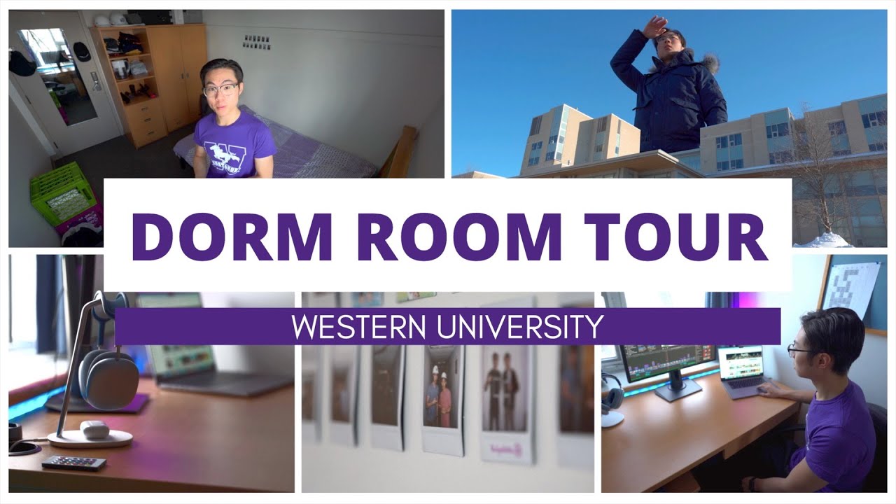 UNIVERSITY DORM TOUR: WESTERN UNIVERSITY (London Hall)🏠 - YouTube