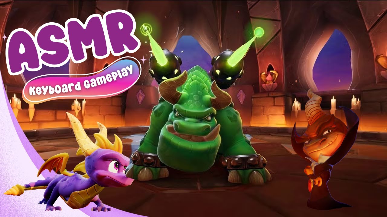 ASMR Gaming - Spyro Reignited Trilogy Can I Beat Ripto? | Soft Talking ...