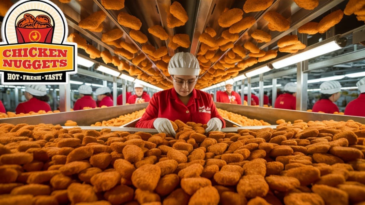 Nuggets MEGA Factory | Processing Millions Nuggets With Modern ...
