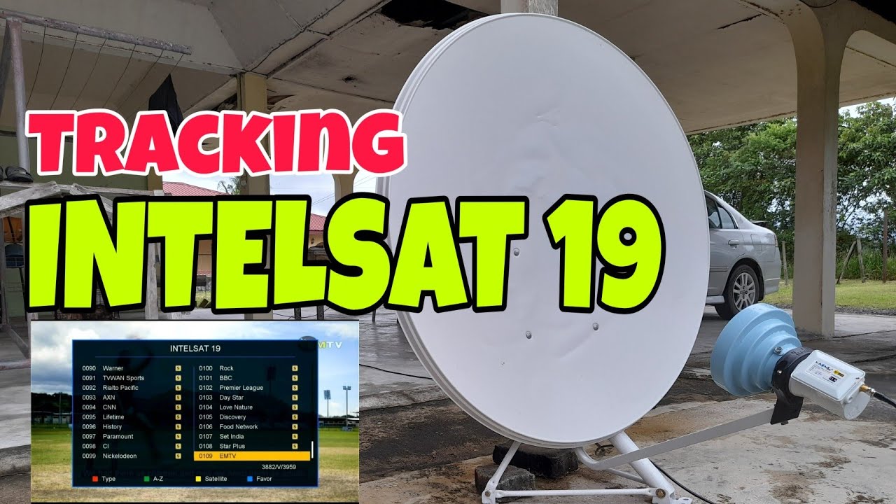 Tracking INTELSAT 19 dan Update Siaran Saat ini - YouTube