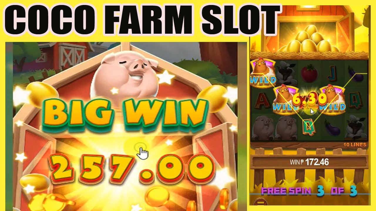 COCO FARM SLOT - MAHILIG MANGITLOG NG GINTO #SLOTGAMERS - YouTube