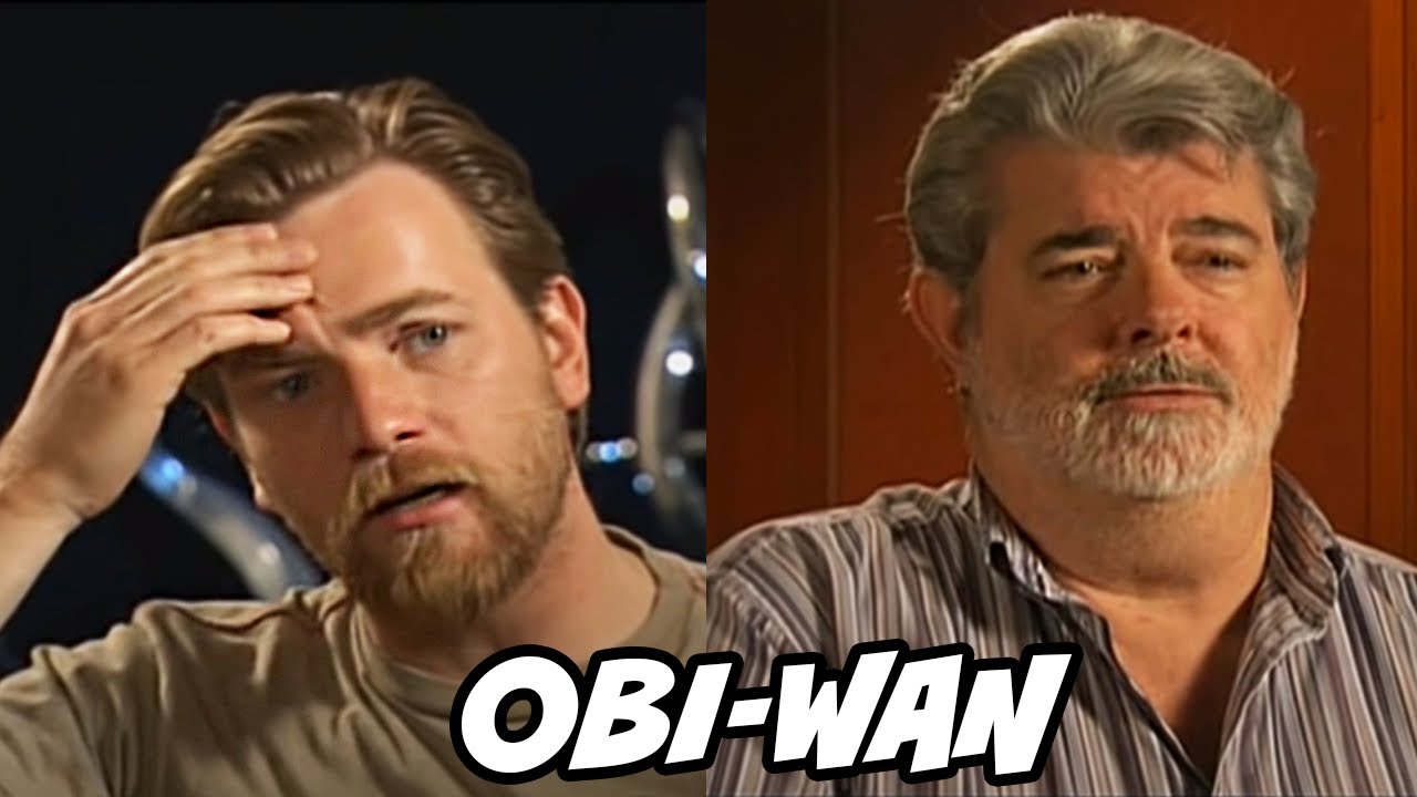 George Lucas Directing Ewan McGregor on Set - Becoming Obi-Wan - YouTube