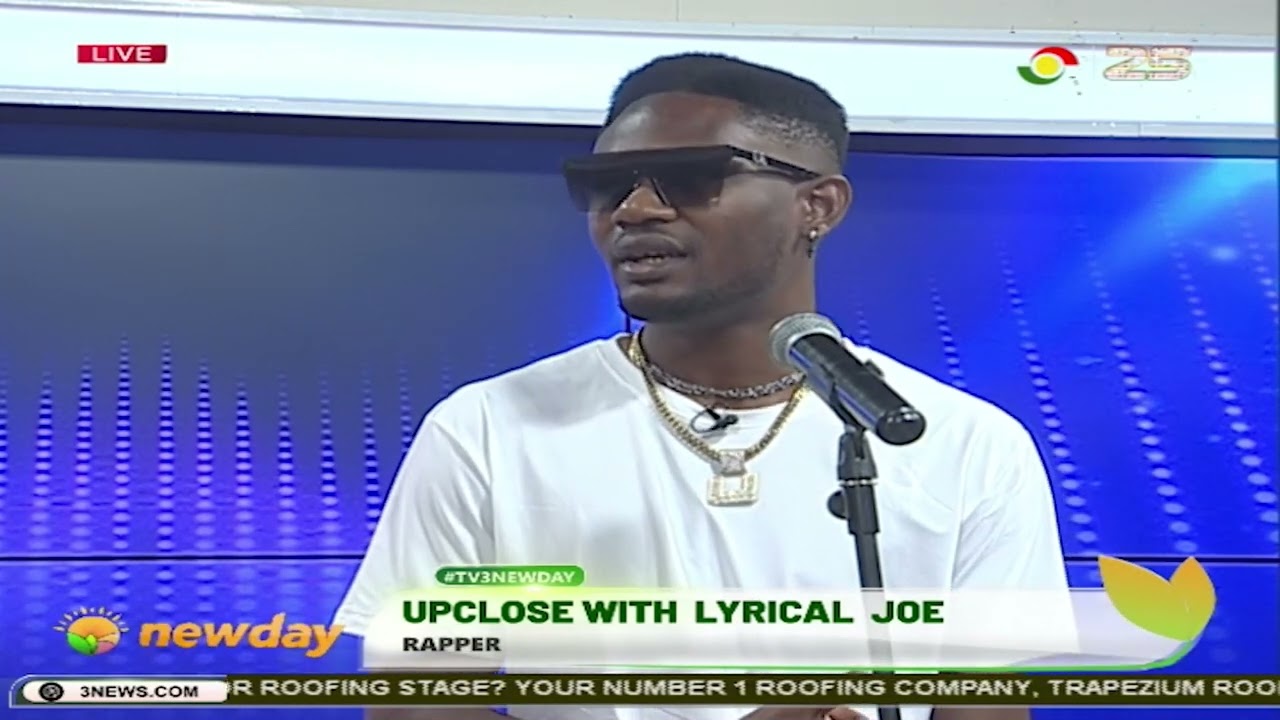 I am one of Ghana's finest rappers - Lyrical Joe - YouTube