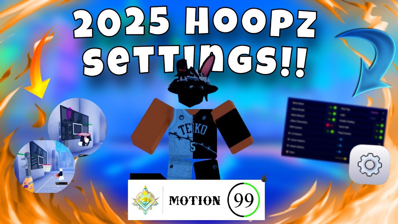 My Official 2025 Hoopz Settings ( Roblox Basketball ) - YouTube