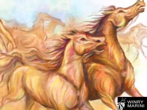 Chariot Racing in Ancient Greece - Digital Painting - YouTube