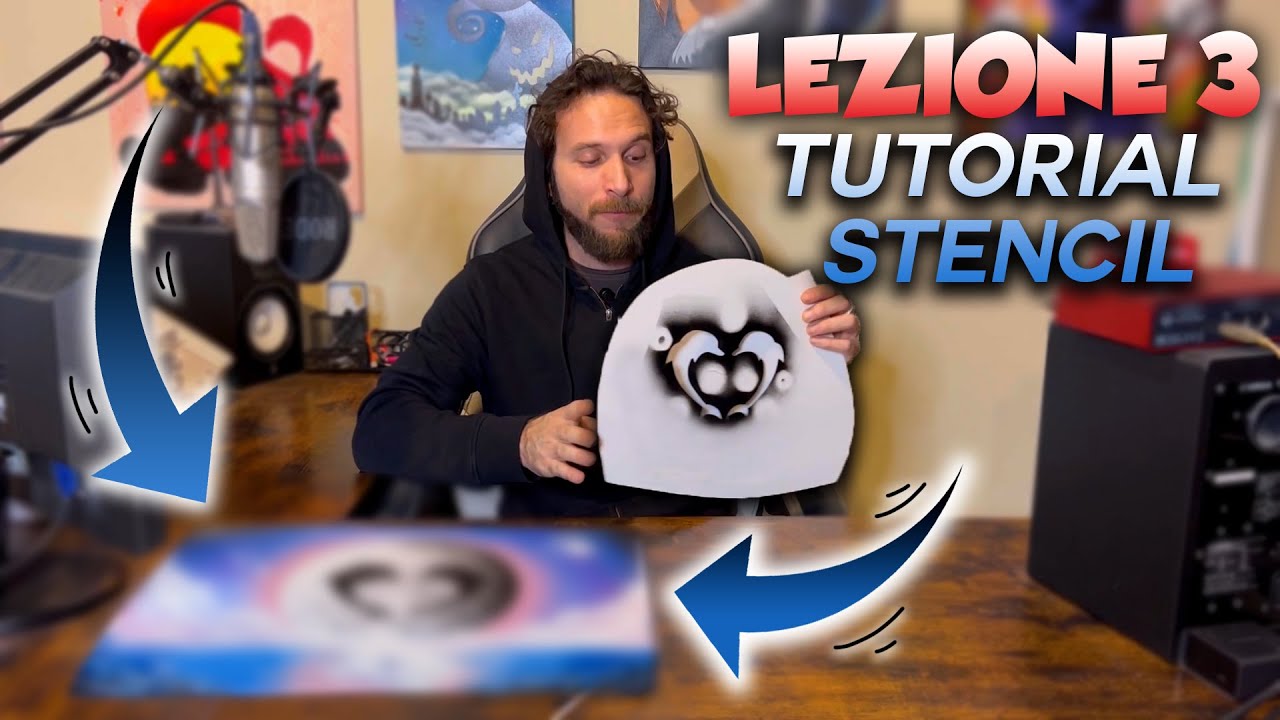 STENCIL TUTORIAL - 6 MODI CORRETTI PER REALIZZARE STENCIL PER SPRAY ...
