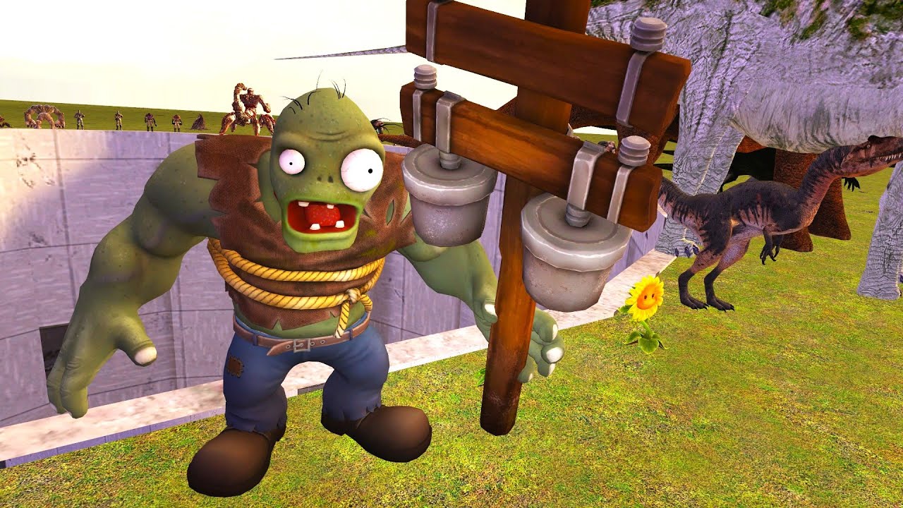 SPARTAN KICKING UPDATE & PLANTS VS ZOMBIES EATER BATTLE and Dinosaur ...