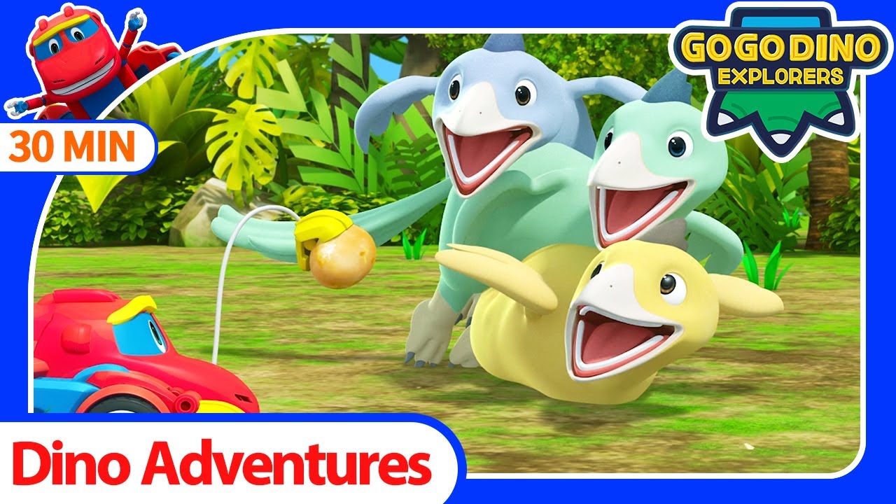[GOGODINO Dinosaur Adventure] EP14-26 | Compilation | Dinosaurs for ...