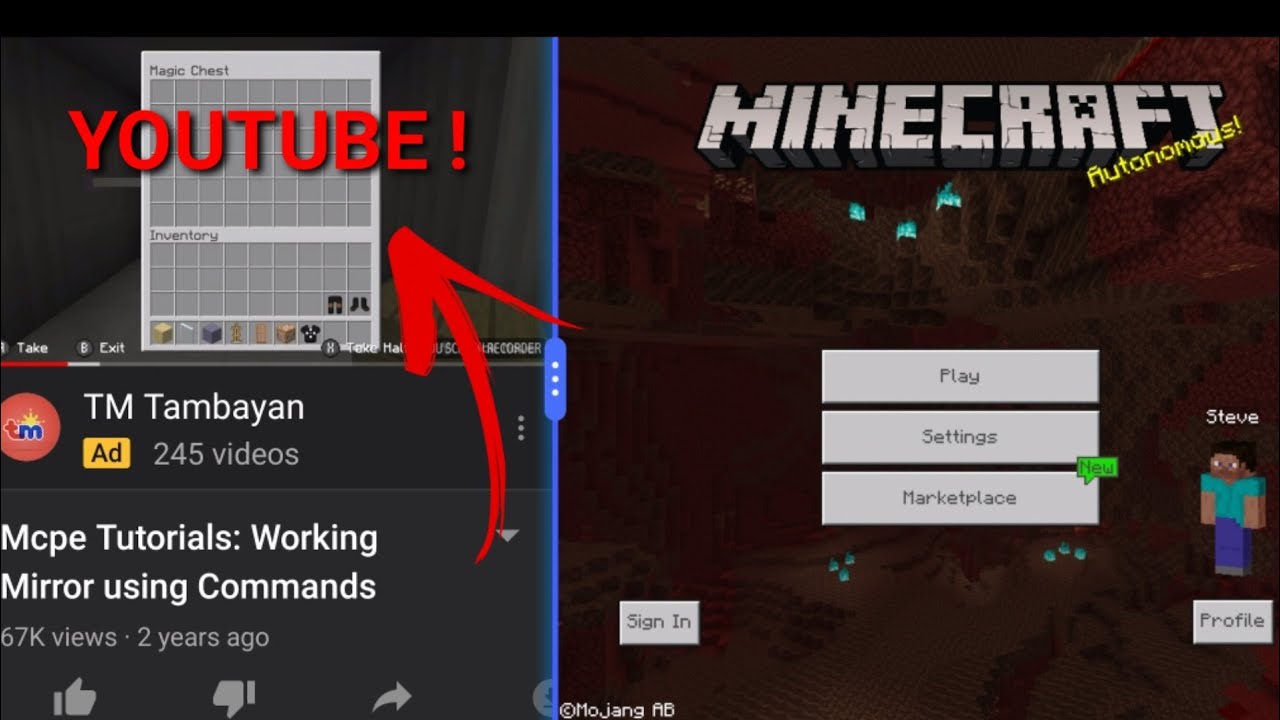 How to Use Youtube While Using Another App (Split Screen) - YouTube