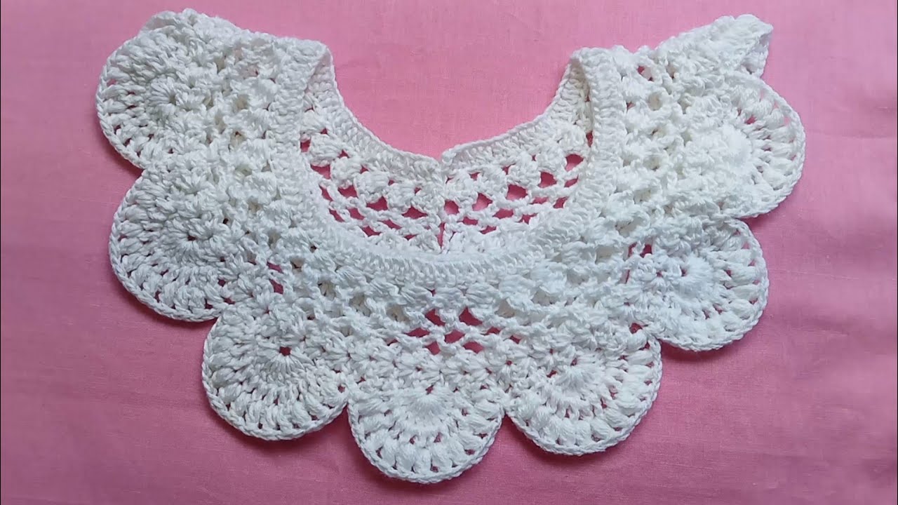 Very Easy Crochet Coller || Crochet Neck Design || কুশিকাটার গলার ...