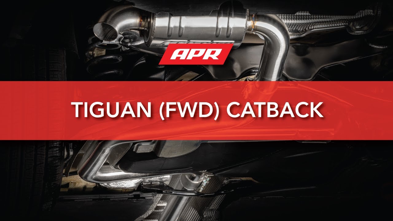 APR Catback Exhaust for the 2018+ VW Tiguan (FWD) - YouTube
