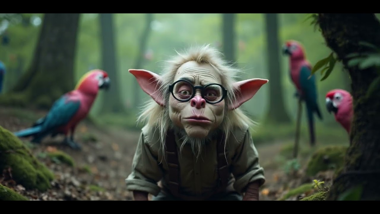 Troll in enchanted forest. - YouTube