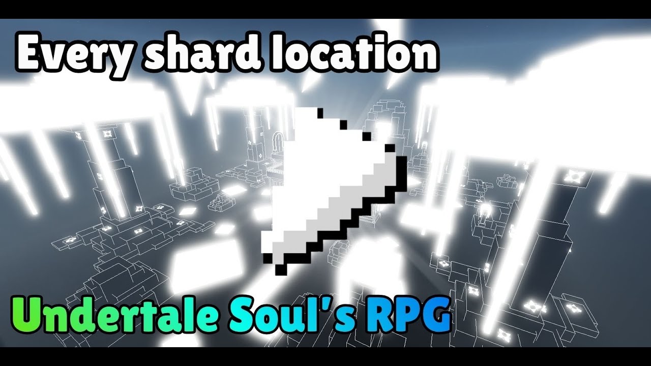 Every shard location in Undertale Soul's RPG 2 | Roblox - YouTube