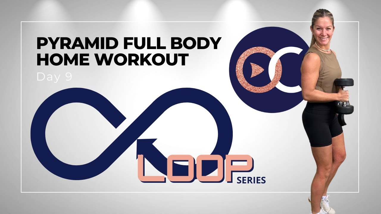 Pyramid Day home workout - LOOP Serie Day 8 - YouTube