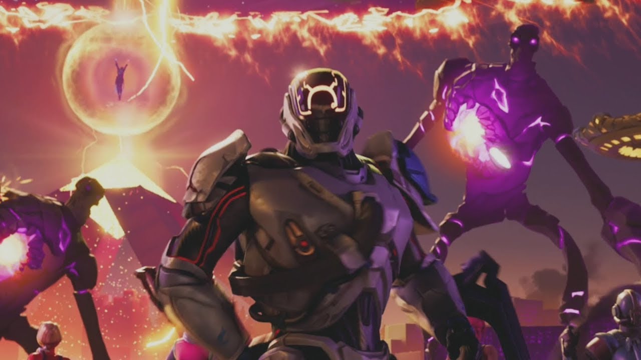 Fortnite chapter 2 end event - YouTube