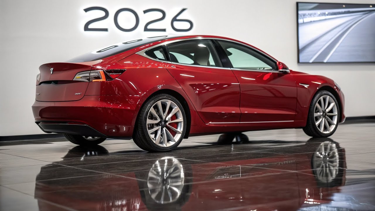 2026 Tesla Model 3 Unveiled! Insane EV Upgrades & Features! ⚡🚗 | Full ...