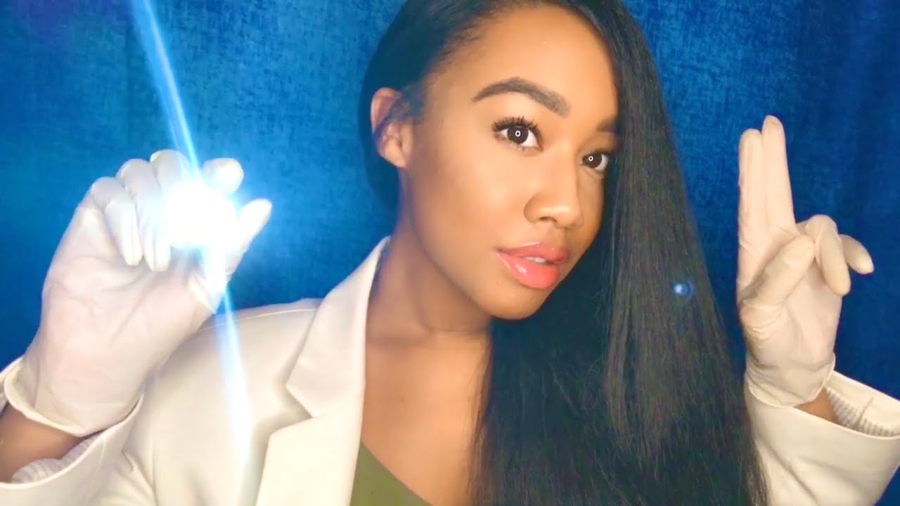 [ASMR] Role-play Cranial Nerve Exam(medical role-play)(traditional role ...