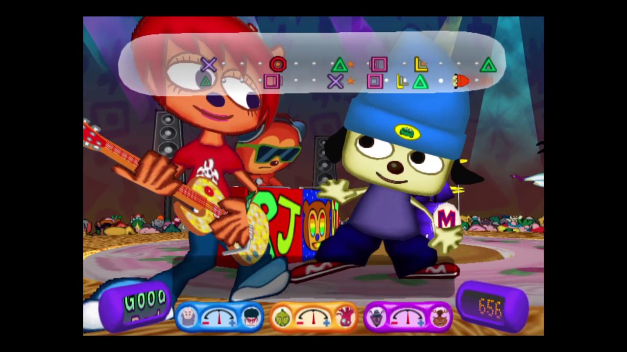 PaRappa the Rapper 2 Stage 8 Blue hat - YouTube