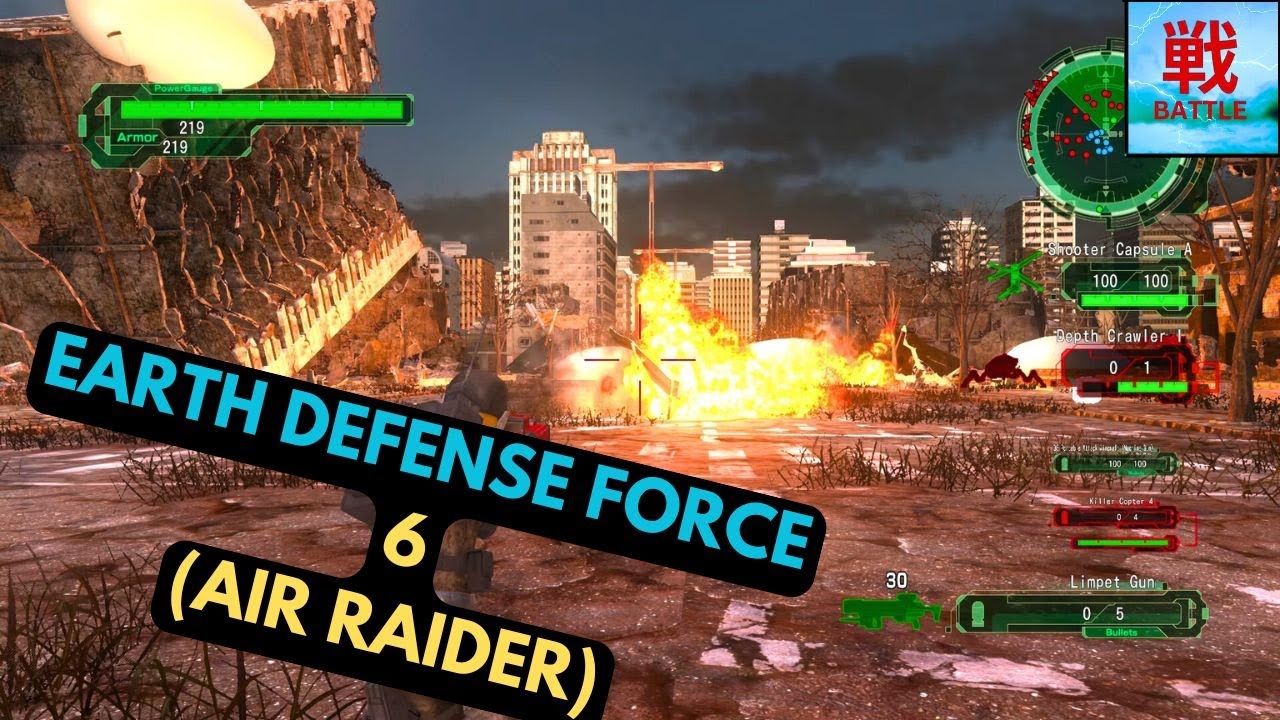 Is Earth Defense Force 6 Any Good? - First Look (Air Raider) - YouTube