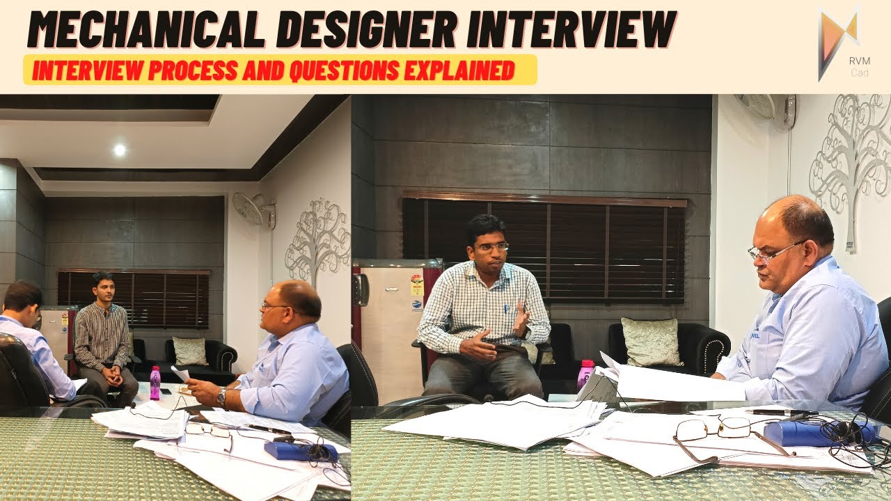 Mechanical Engineer/Diploma Fresher Interview | RVM CAD Placement for ...