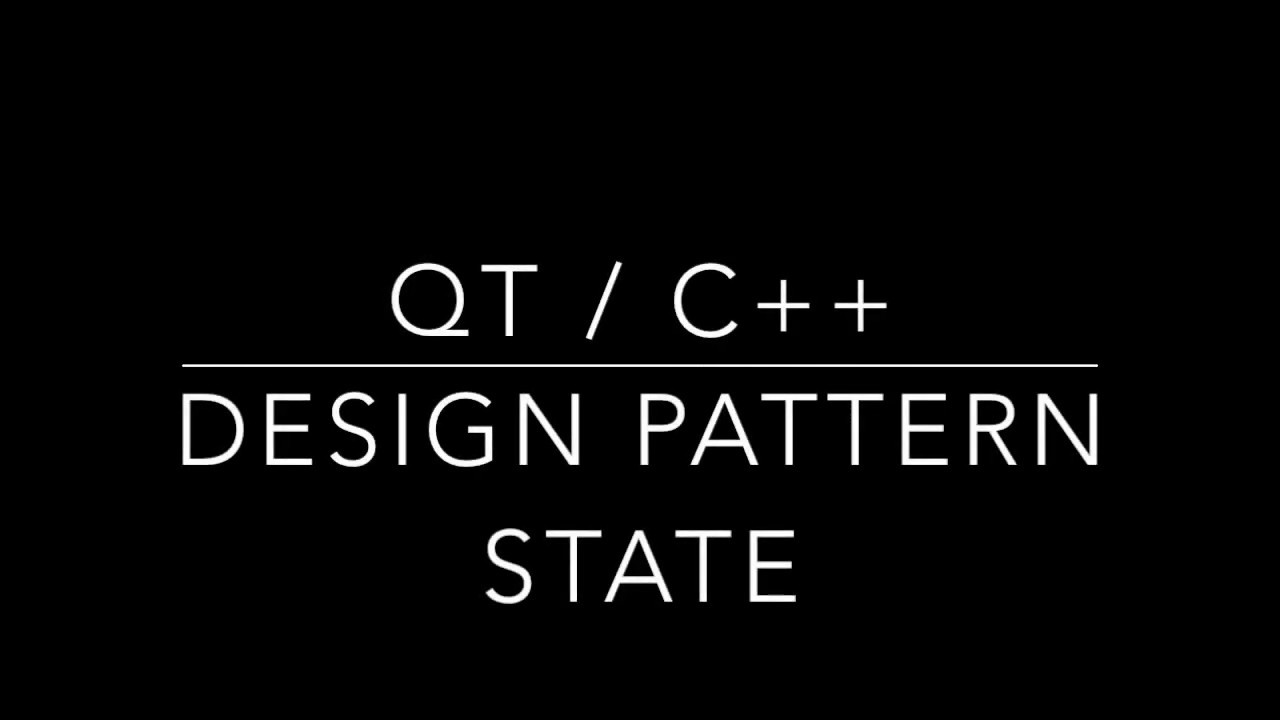Qt / C++ TrafficlightWidget ( Design Pattern State ) - YouTube