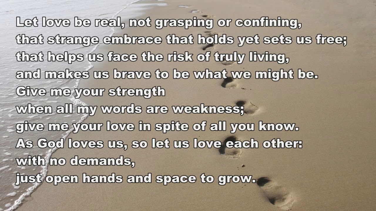 Let love be real. Lyric video (StF 615) - YouTube