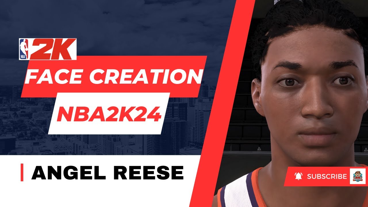 NBA 2K24 WNBA Angel Reese Face Creation - YouTube