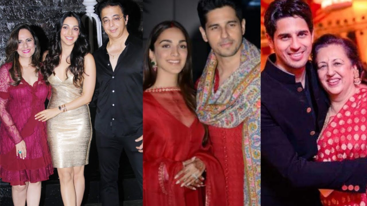 Kiyara Advani & Sidharth Malhotra Beautiful Family Photo | Kiyara ...