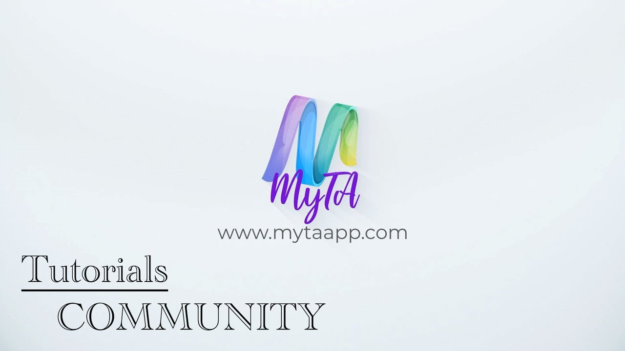 MyTA App Tutorial - Community - YouTube