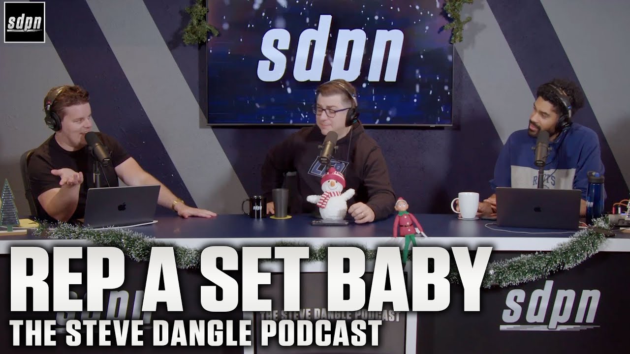 I Ain't Never Rep a Set, Baby | The Steve Dangle Podcast - YouTube