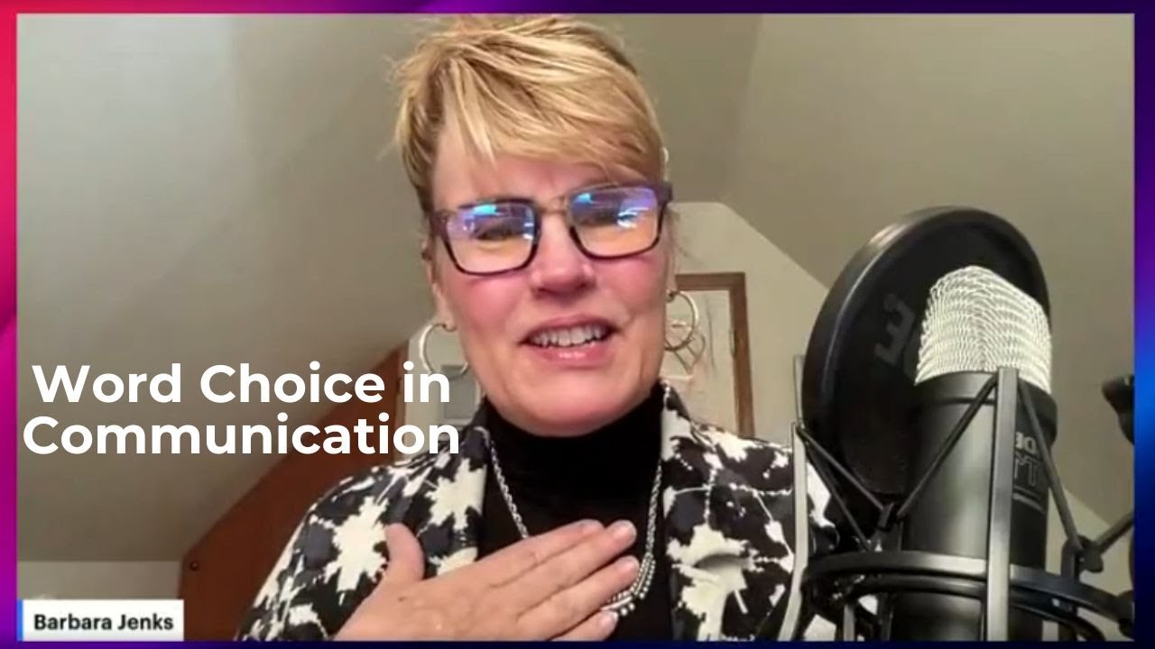 Word Choice in Communication - YouTube