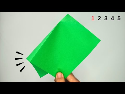 Paper Popper Making | Kağıttan Ses Bombası Çatapat