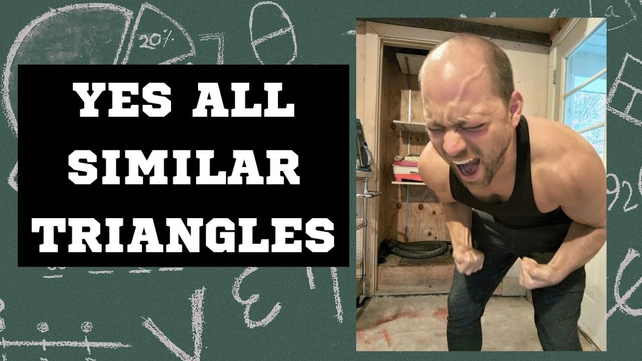 Trig Shortcut for Similar Triangles (SAT Math 2023) - YouTube
