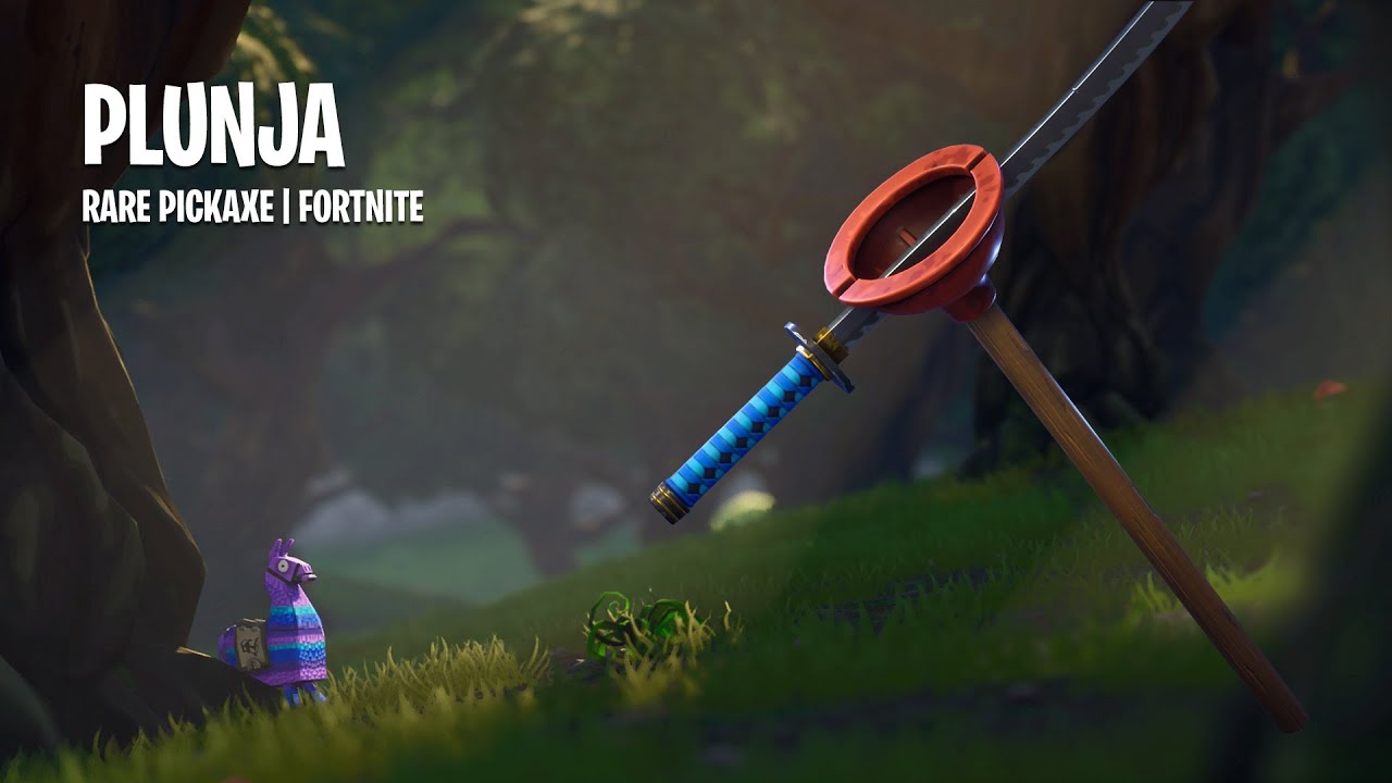 Plunja | Rare Pickaxe | Fortnite - YouTube