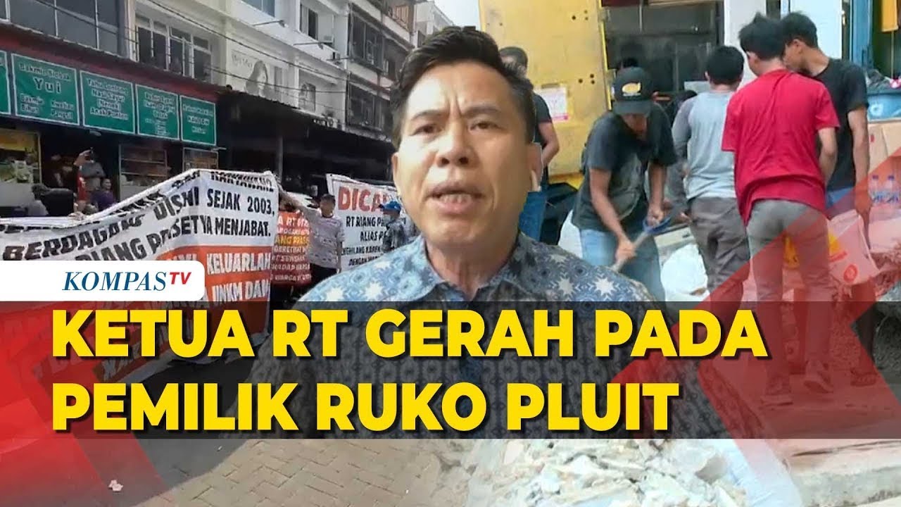 Ketua Rt Di Pluit Ungkap Gerah Lihat Pemilik Ruko Bandel Youtube