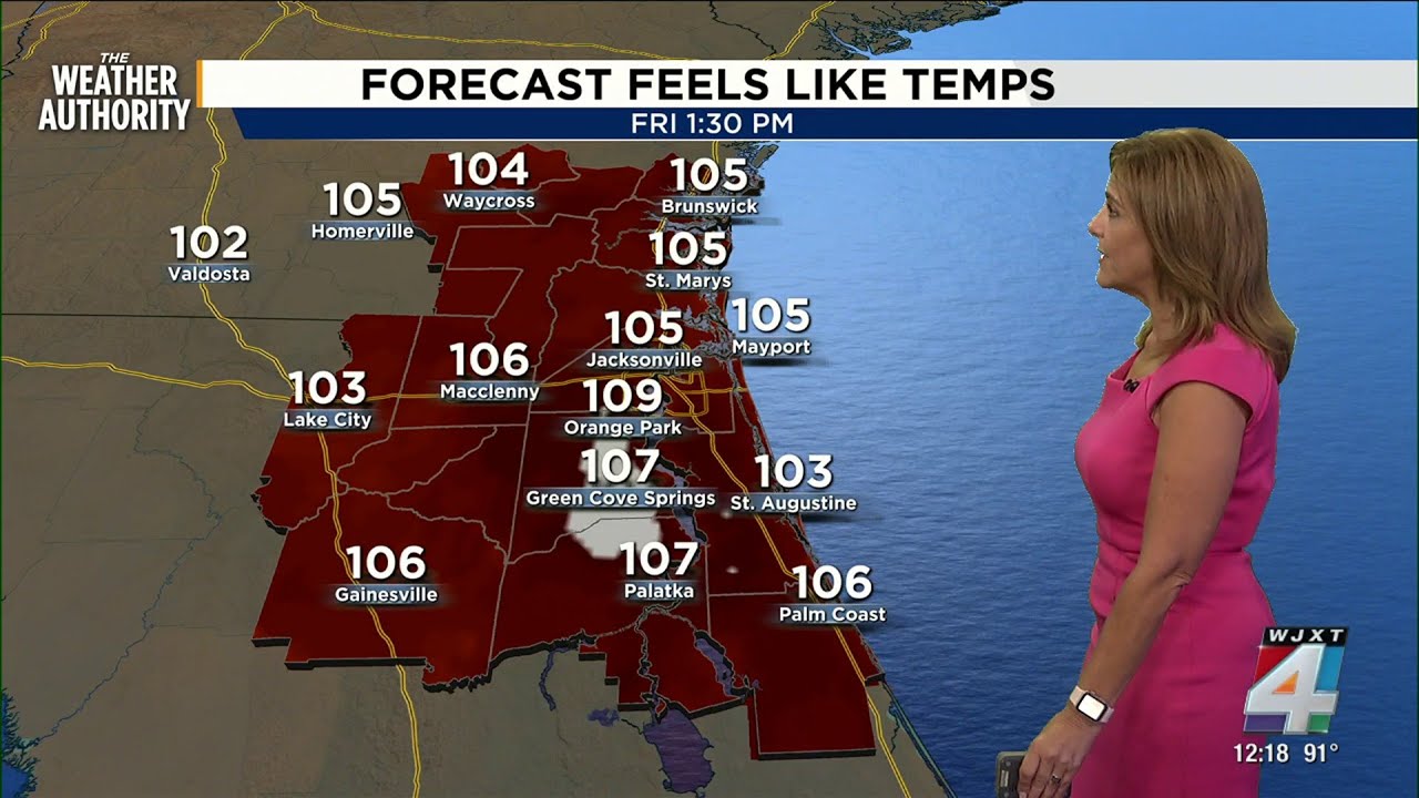 Meteorologist Michelle McCormick has your Friday afternoon forecast ...