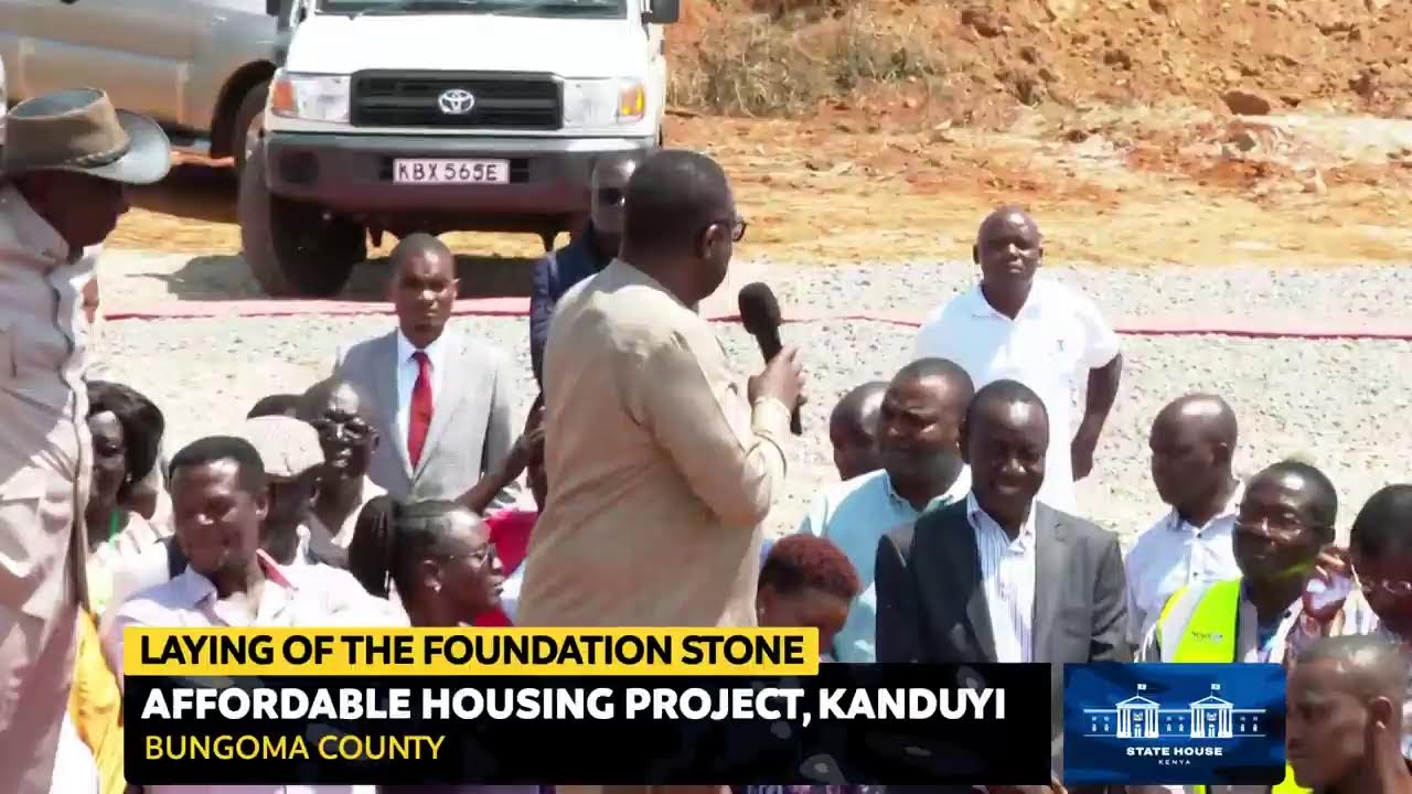 Laying of the Foundation Stone for the Affordable Housing Project ...