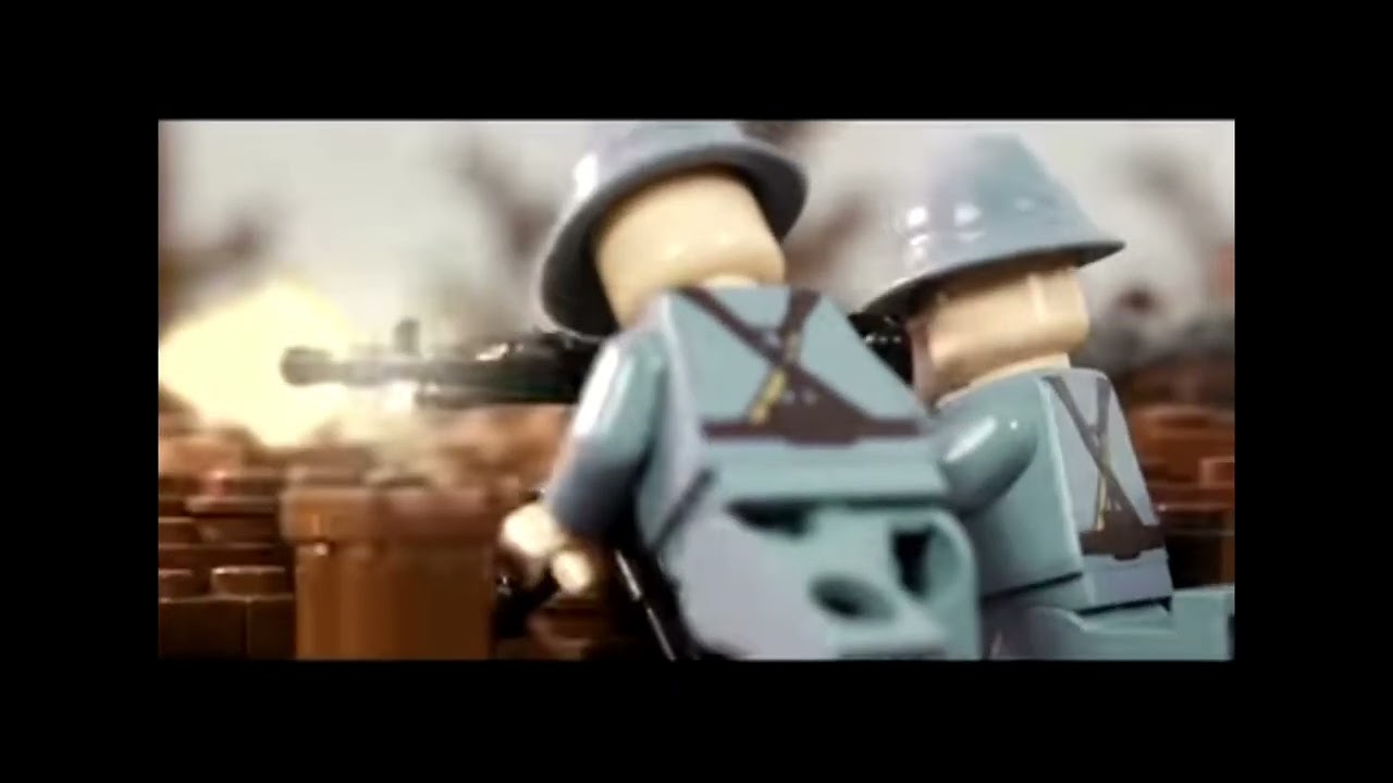 WORLD WAR 1 LEGO ANIMATION - YouTube